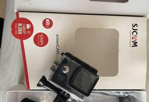 Экшн камера sjcam sj4000 полный комплект