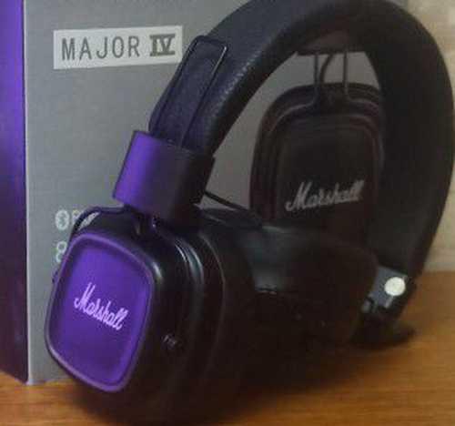 Наушники marshall major 4 чёрные