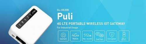 Мобильный роутер GL.iNetGL-XE300(Puli) 4G LTE