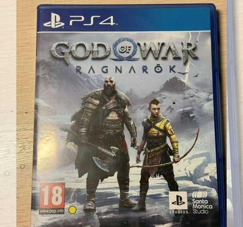 God of war ragnarok ps4 русская озвучка диск