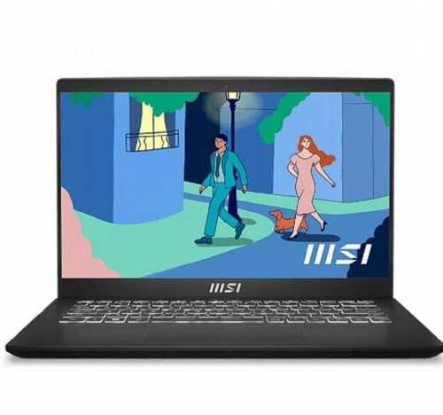 MSI Modern 14 C7M-250XRU 9S7-14JK12-250 Black 14" FHD Ryzen 5 7530U/16Gb/SSD512Gb/DOS