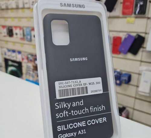 Чехол для Samsung Galaxy A31 черный