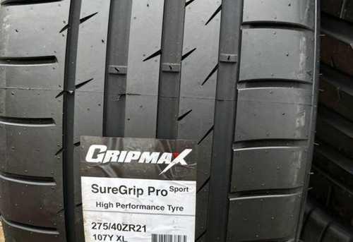 Gripmax SureGrip Pro Sport 275/40 R21 и 315/35 R21 111Y