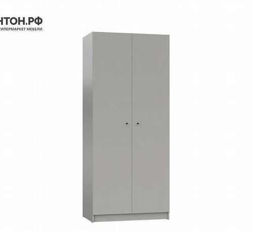 Шкаф двухдверный Ариан К-1 холодный серый