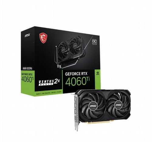 Msi rtx 4060 ti ventus 2 x / новая/ гарантия