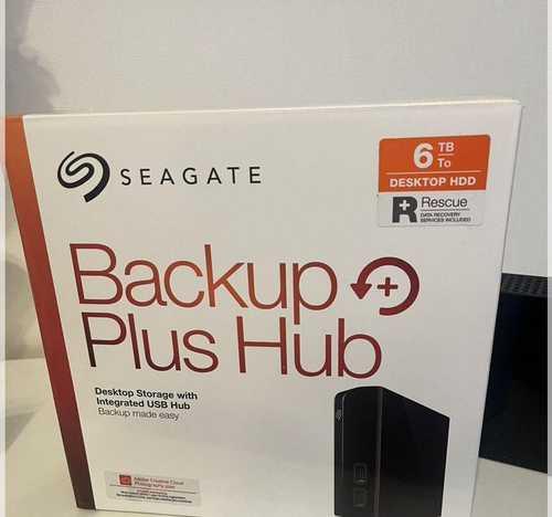 Внешний жесткий диск Seagate Backup Plus Hub 6 TB