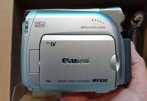Видеокамера Canon MV930 (made in Japan)