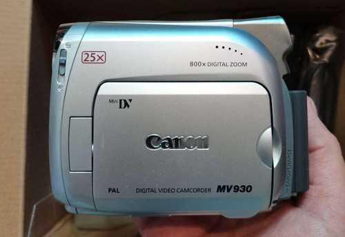 Видеокамера Canon MV930 (made in Japan)