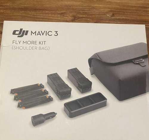 Dji mavic 3 fly more kit новый