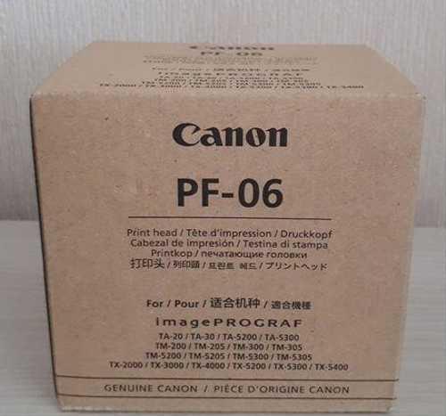 Печатающая головка Canon PF-06