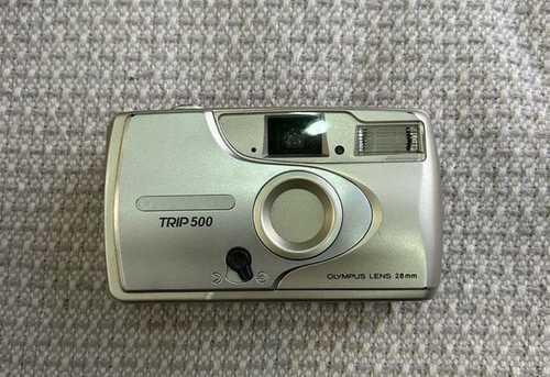 Плёночный фотоаппарат olympis trip 500