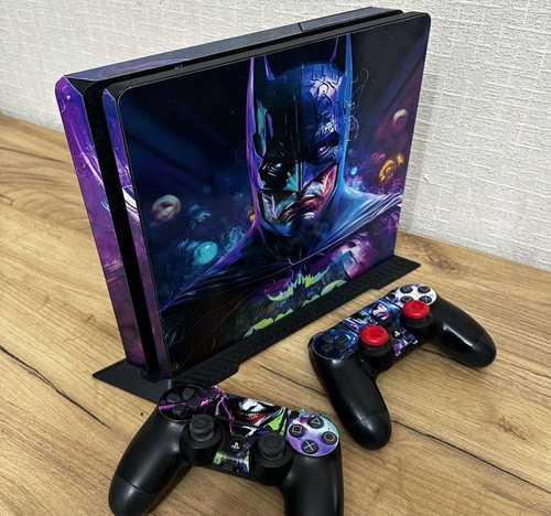 Sony playstation 4 slim 1tb 2 геймпада