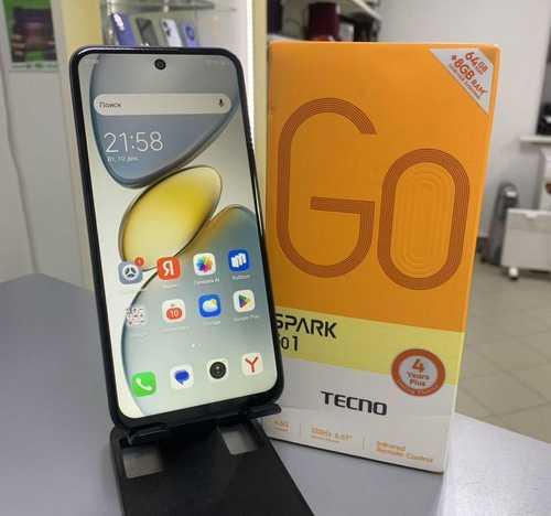 TECNO Spark Go 1, 4/64 ГБ