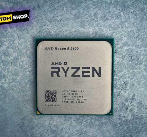 Процессор AMD Ryzen 5 2600 3.4Ghz 6C/12T Socket AM4