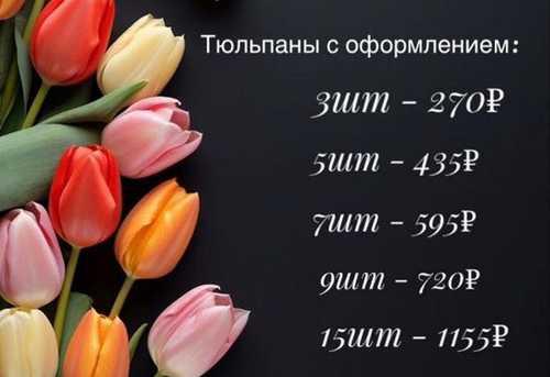 Тюльпаны к 8 марта букеты