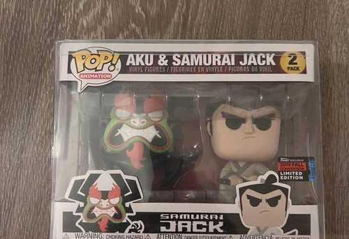 Funko pop Aku & Samurai Jack