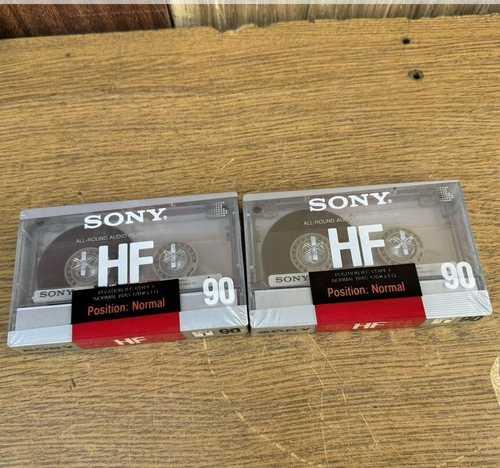 Аудиокассеты новые sony hf 2 штуки