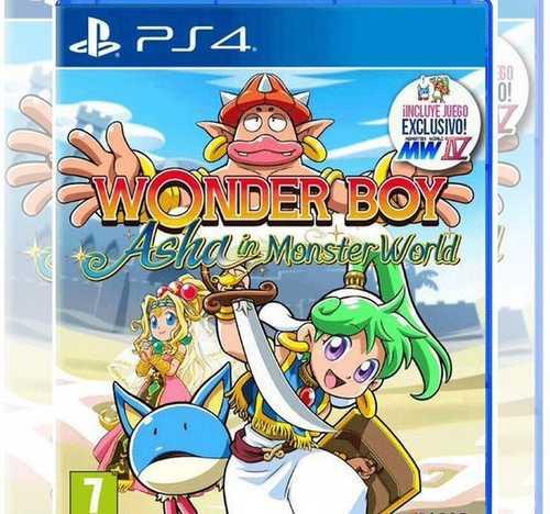 Wonder Boy: Asha in Monster World PS4, английская версия