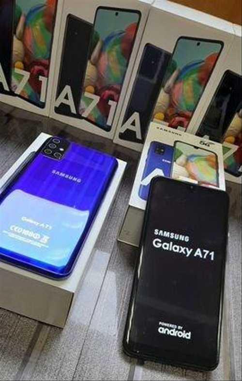 Samsung Galaxy A71 mediumblue