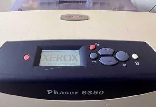 Xerox phaser 6350