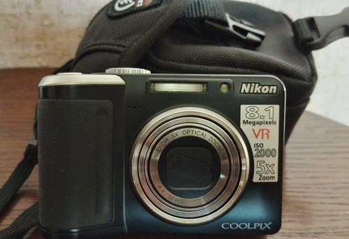 Цифровой фотоаппарат nikon coolpix Р-60 VR
