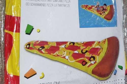 Надувной матрас Пицца 171*99*21 см новый