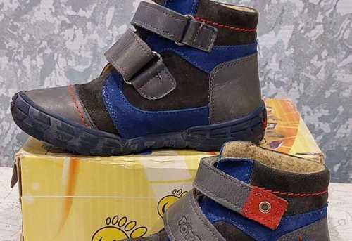 Бу кожаные полуботинки ботинки Тотто размеры 22-28