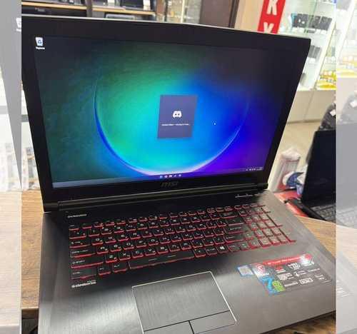 Мощнейший MSI GE72MVR Core i7-7g/24/1256/GTX1070/8