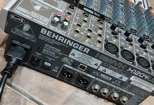 Микшерный пульт Behringer xenyx X1204USB