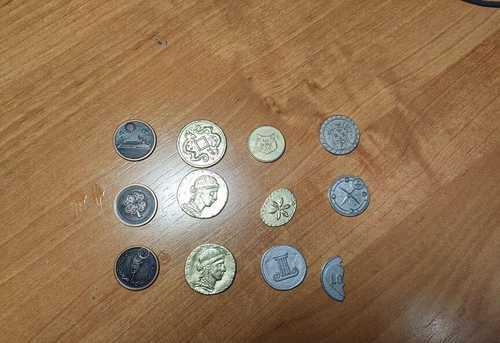 Монеты из Пятерочки и Магнита