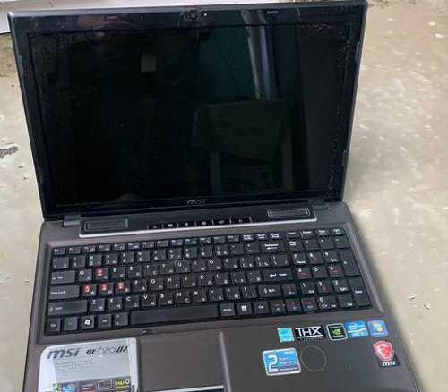 Ноутбук MSI GE620DX Б\У