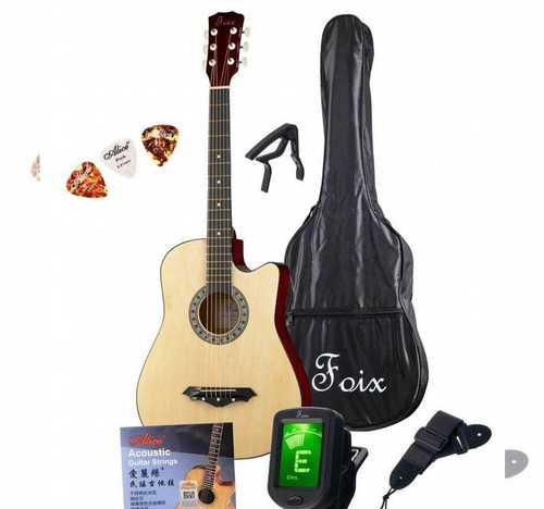 Акустическая гитара Foix FFG-2038CAP-NA (аксессуар