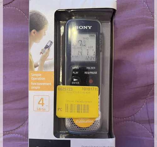 Диктофон sony icd bx140