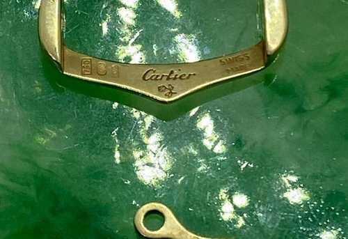Золотая Застежка для часов Cartier 18 карат