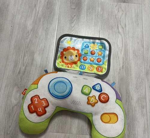 Fisher price подушка развивающая