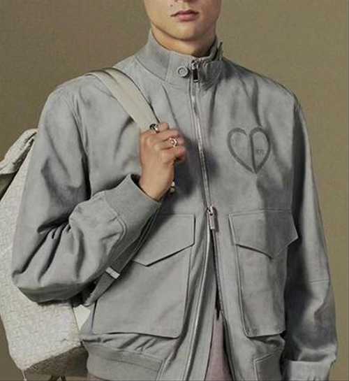 Кожаная куртка замша мужская Dior