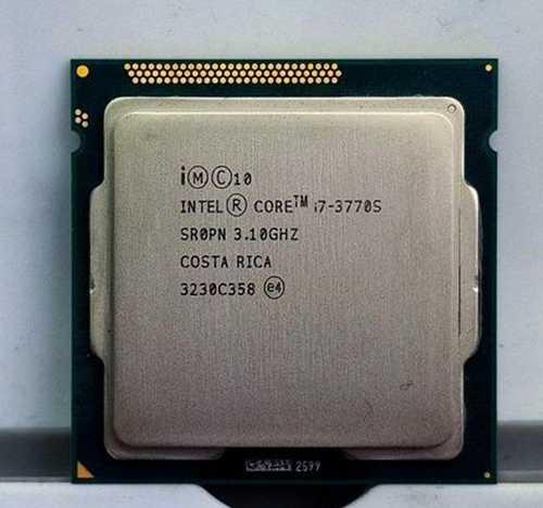 Процессор Intel core i7 3770S