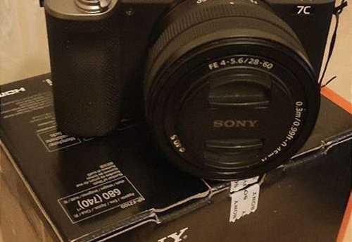 Компактный фотоаппарат sony a7c
