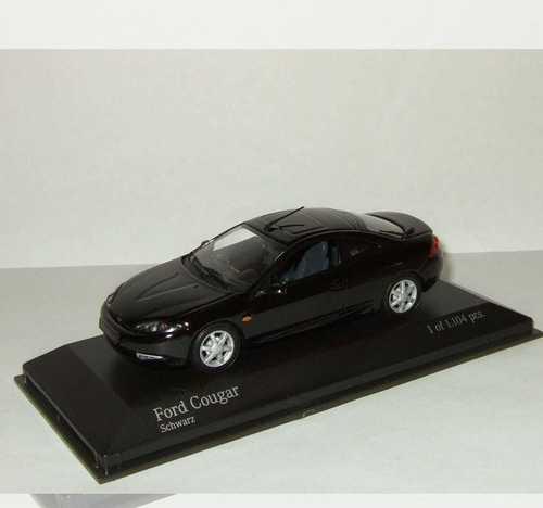 Форд ford Cougar Черный 1999 Minichamps 1:43