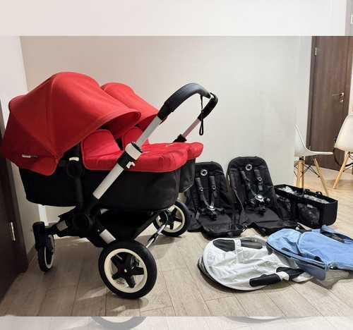 Коляска для двойни bugaboo donkey 2 в 1