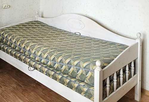 Кровать Фрея 3 массив сосны 190 на 70