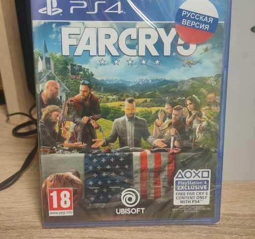 Farcry 5 ps4 новые запечатанные