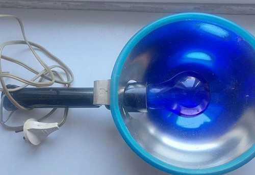 Синяя лампа рефлектор Минина