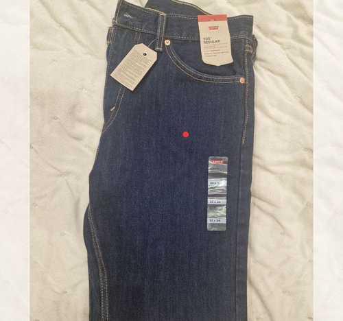 Джинсы мужские levis 505 размер 33/34, оригинал