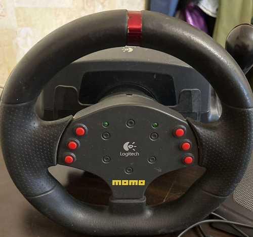 Руль logitech momo racing