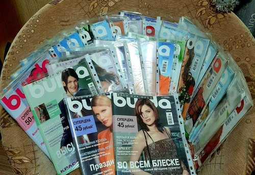 Журналы Burda moden 1991-2005 38 штук