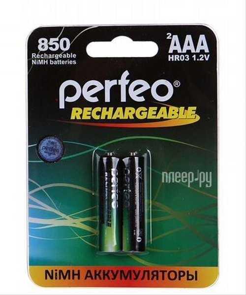 AAA - Perfeo 850mAh 2 штуки PF AAA850/2BL PL