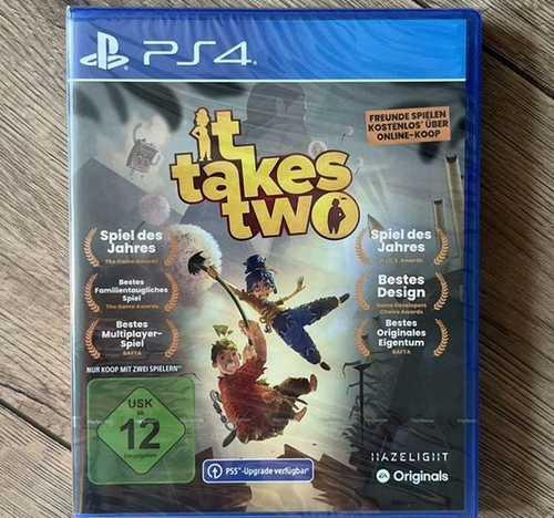 It takes two ps4 новый