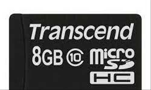 Карта флэш-памяти Transcend 8 гигабайт