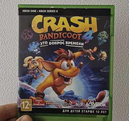 Crash bandicoot 4 xbox one диск